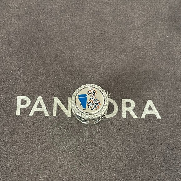Pandora | Jewelry | Pandora Dangle Charm Cheerleader Go Teamcharm ...